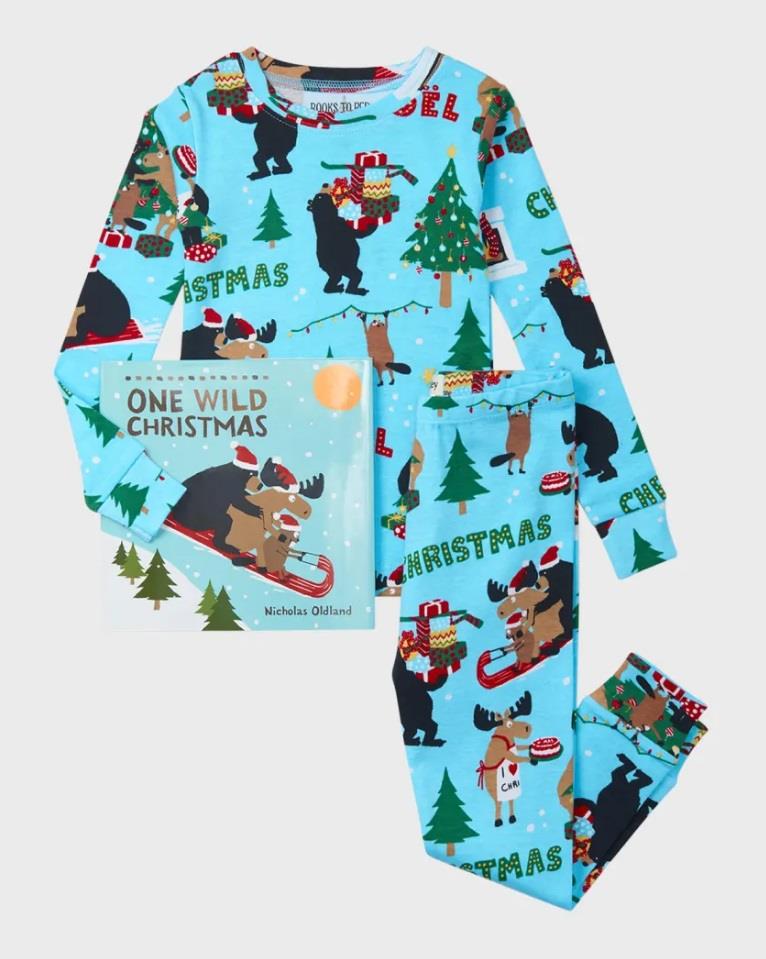 Hatley PJ & Book Set - One Wild Christmas - hsktkids.ca – Head ...